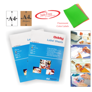 A4 Size Paper Lables – For Laser, Inkjet & Copiers – Oddy India