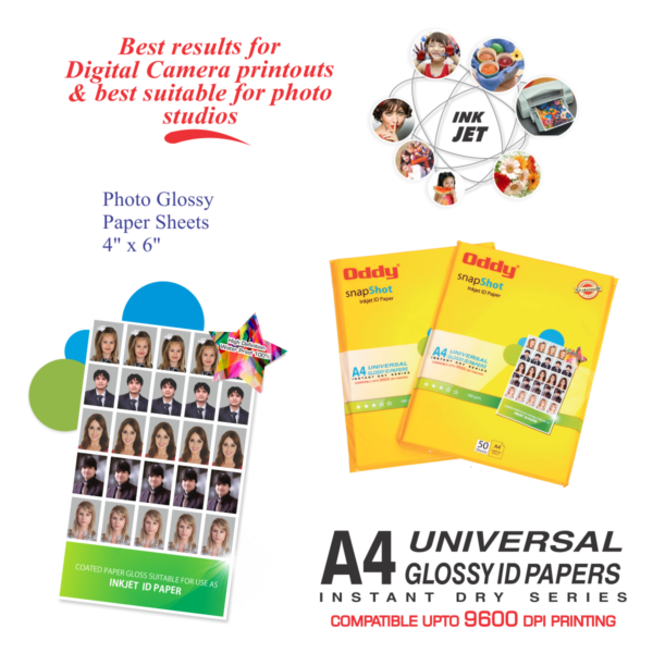 Snap Shot Inkjet ID Paper – Oddy India
