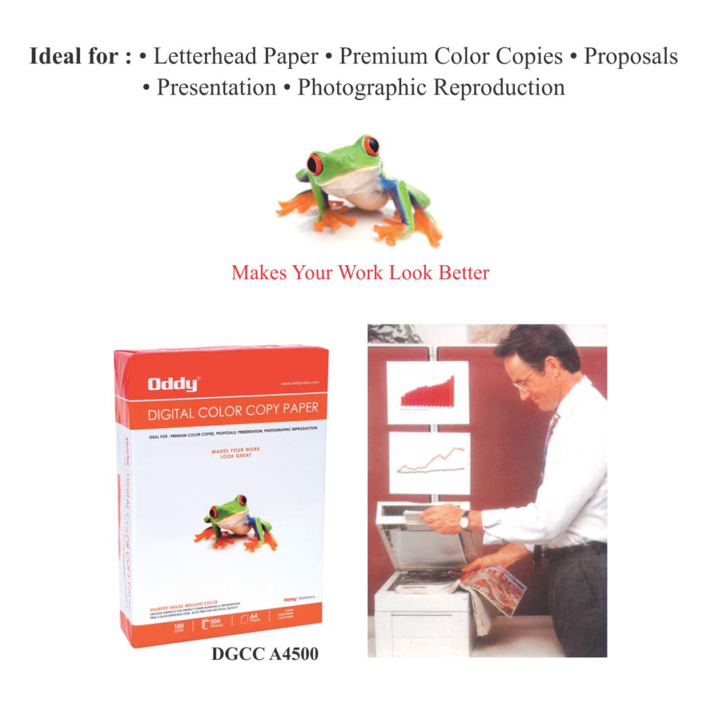 Uncoated Paper Sheets – 100 gsm – Oddy India